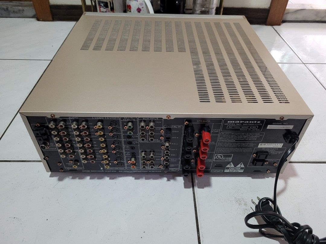 Marantz SR-7000 5.1 環繞擴大機（日本製）, 耳機及錄音音訊設備, Soundbar、揚聲器、藍牙喇叭、耳擴在旋轉拍賣