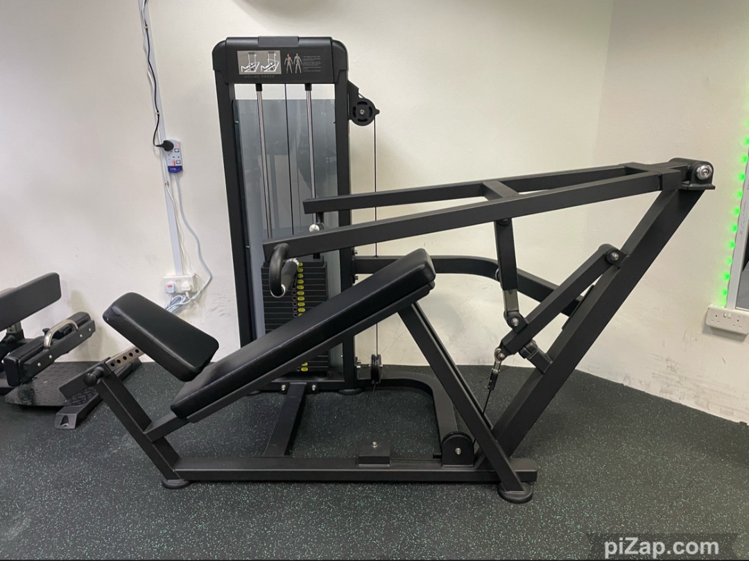 Maxpump Sport Fitness selectorized pin loaded incline chest press gym, Sports Equipment ...