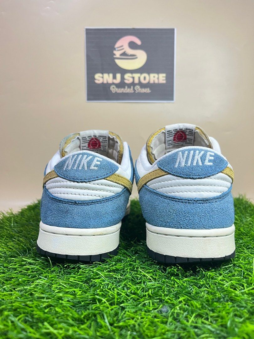 Nike Kasina x Dunk Low 80s Bus Sail University Gold Blue Sz 41 Second ...