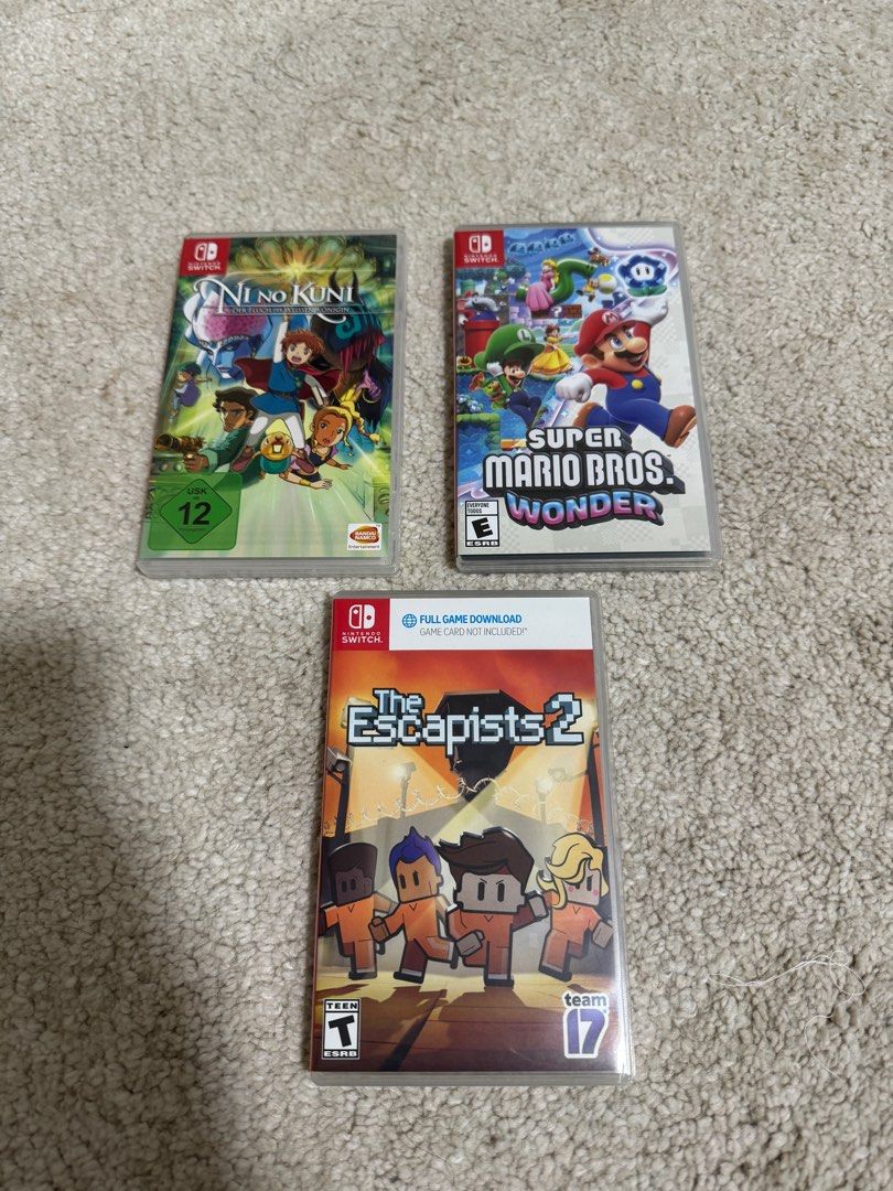 Nintendo Switch Games Card, Video Gaming, Video Games, Nintendo on ...