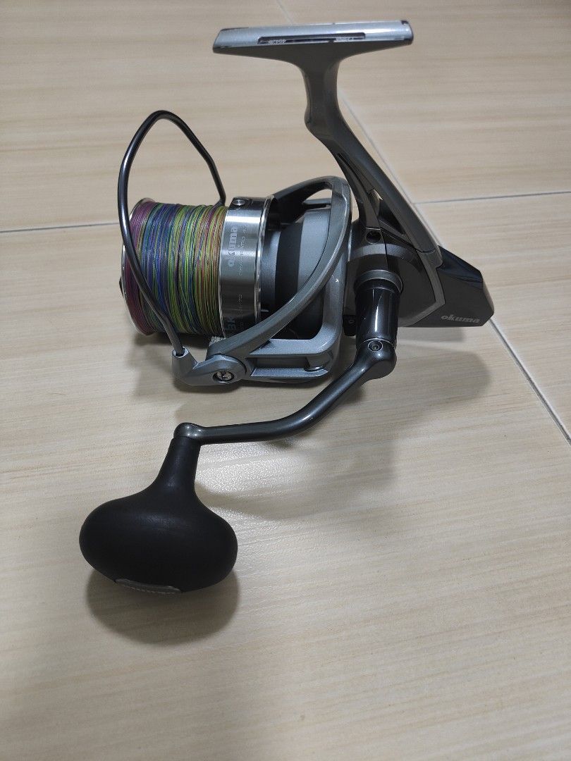 Okuma surf 8k surf casting reel, Sports Equipment, Fishing on Carousell