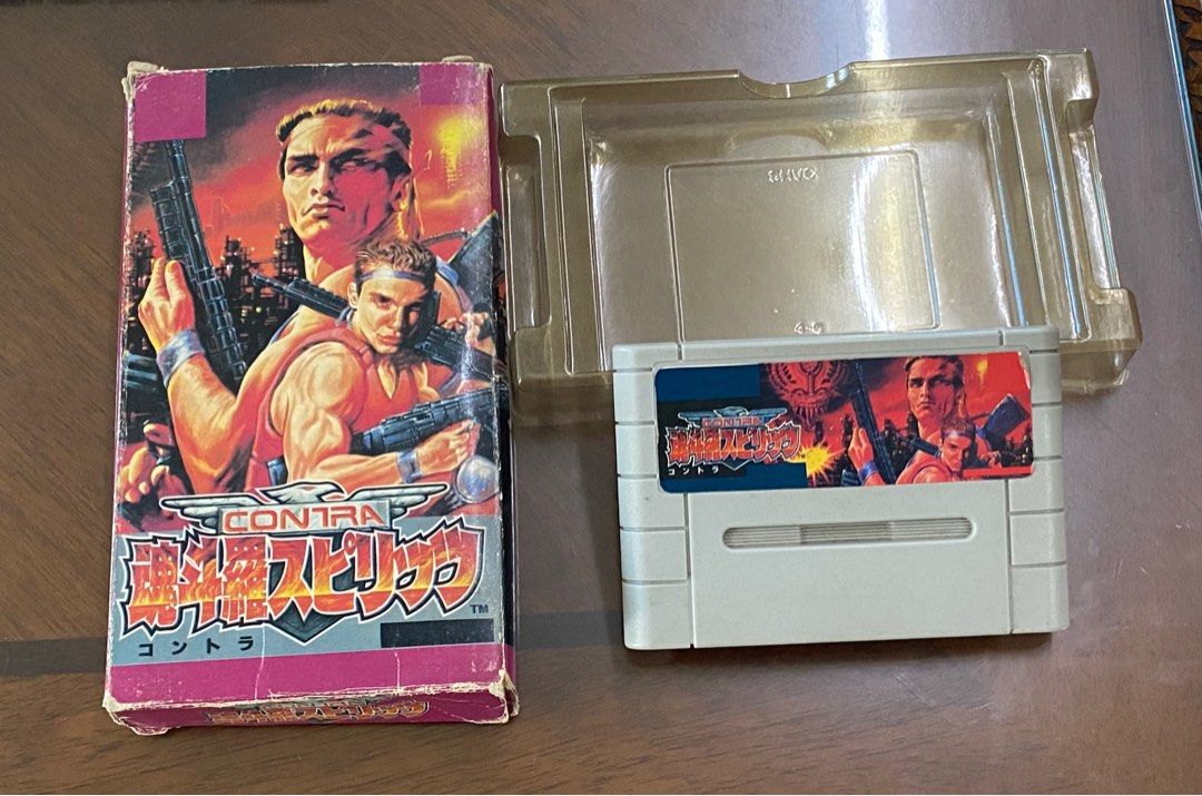 Original Famicom: CONTRA - Video Game Cartridge (Made in Japan) Vintage ...