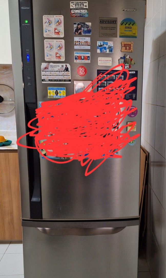 Panasonic, econavi inverter refrigerator, TV & Home Appliances, Kitchen ...