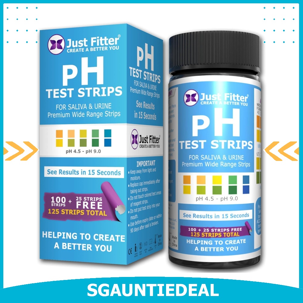 pH Test Strips. Ships from SG. Testing Alkaline and Acid Levels in the ...