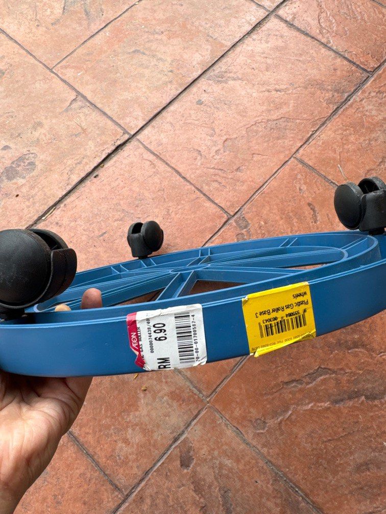 Plastic Gas Roller Base, Furniture & Home Living, Home Improvement ...