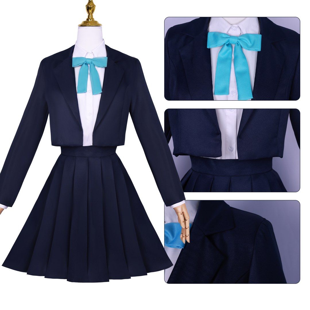 [PO] HSR Sparkle Hanabi Seifuku Uniform Cosplay Honkai Star Rail ...