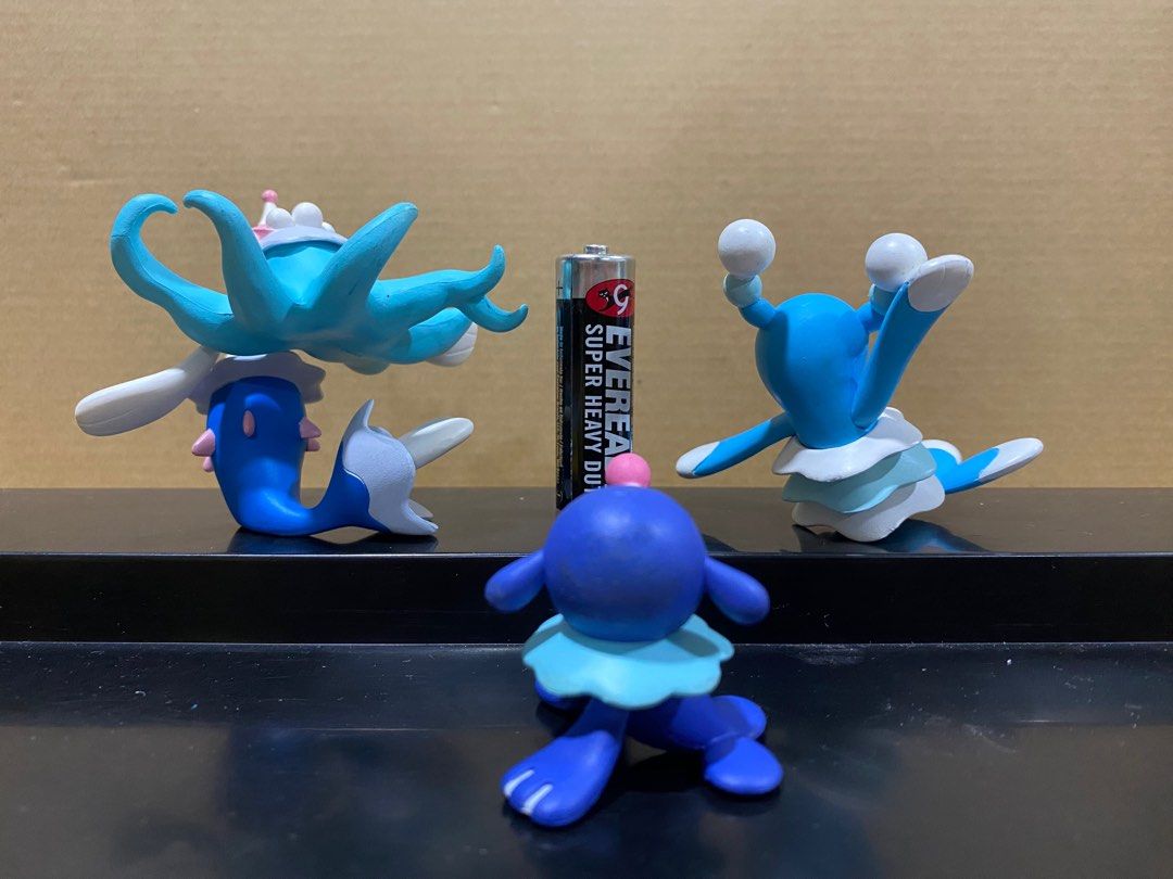 Pokemon Tomy Popplio Evolution line figure, Hobbies & Toys, Toys ...