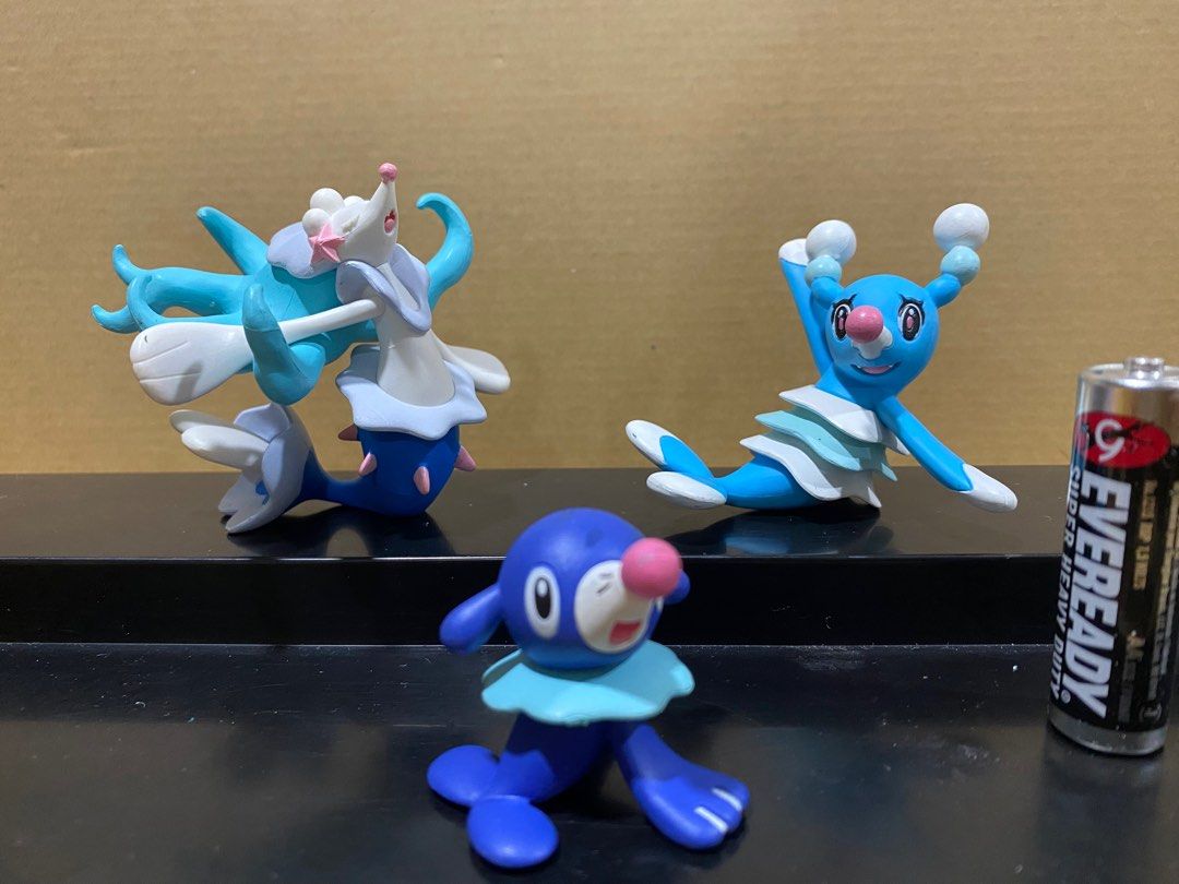 Pokemon Tomy Popplio Evolution line figure, Hobbies & Toys, Toys ...