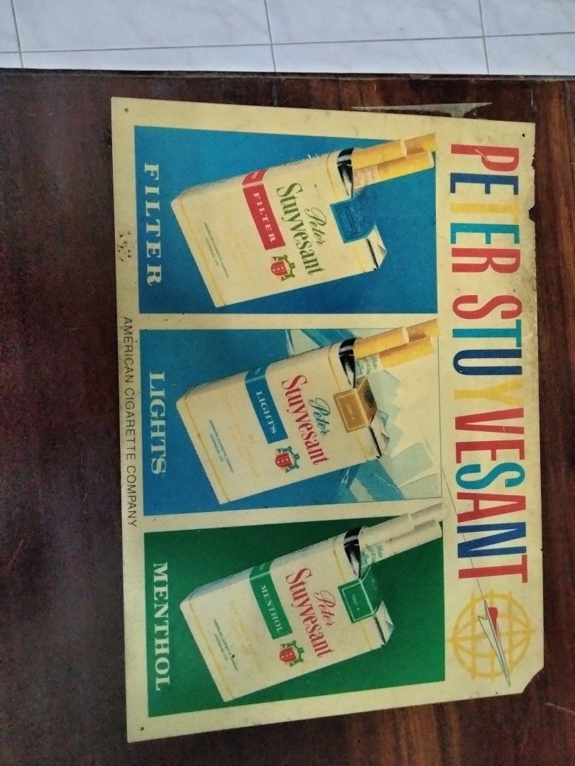 Poster rokok peter Ps7, Hobbies & Toys, Collectibles & Memorabilia ...