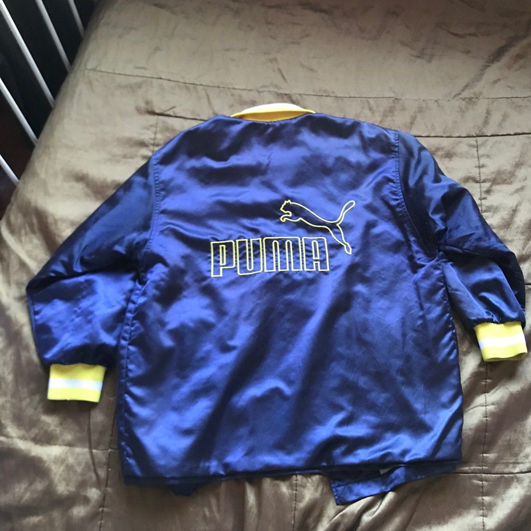 Puma coach jacket, Men's Fashion, Coats, Jackets and Outerwear on Carousell