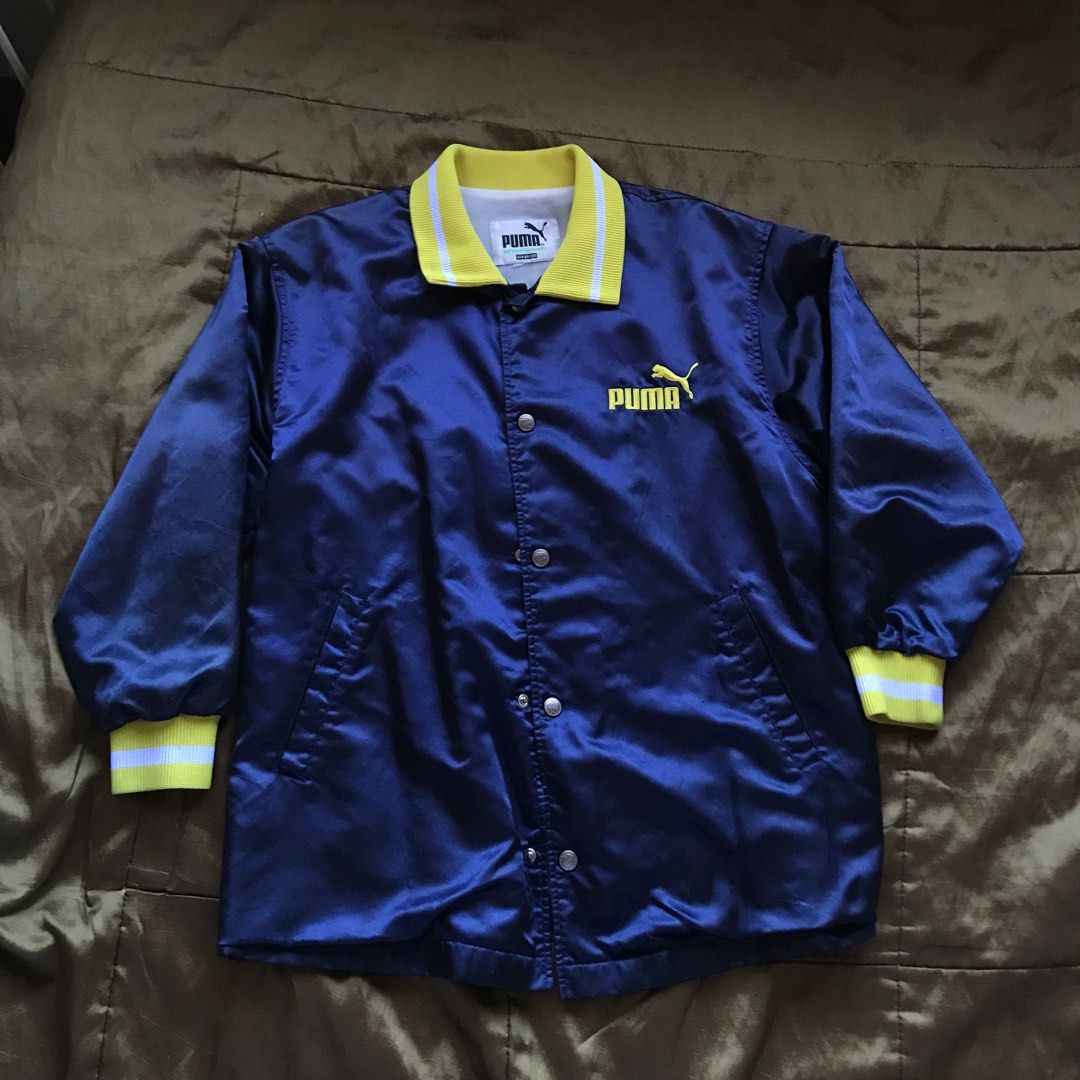 Puma coach jacket, Men's Fashion, Coats, Jackets and Outerwear on Carousell