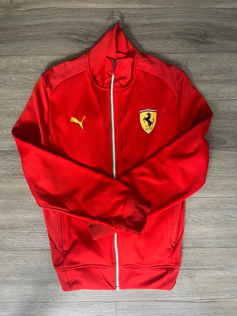 Puma Scuderia Ferrari Jacket, Men's Fashion, Coats, Jackets and ...