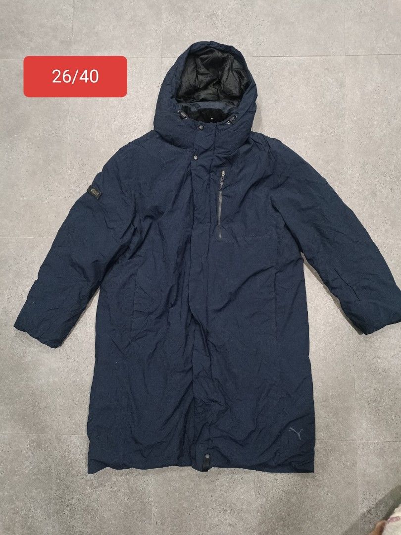 puma long jacket, Men's Fashion, Coats, Jackets and Outerwear on Carousell