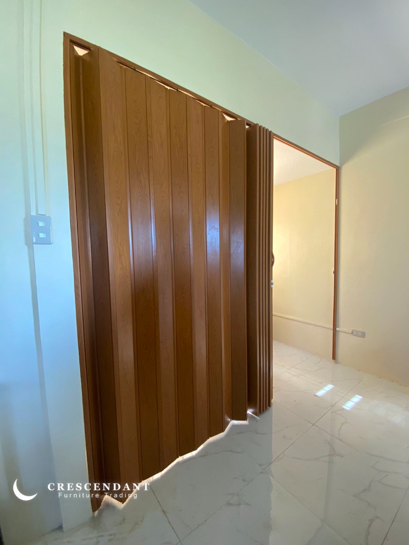 PVC ACCORDION FOLDING DOOR, Furniture & Home Living, Office Furniture ...