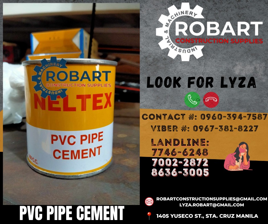 PVC Pipe Cement, Commercial & Industrial, Construction Tools ...