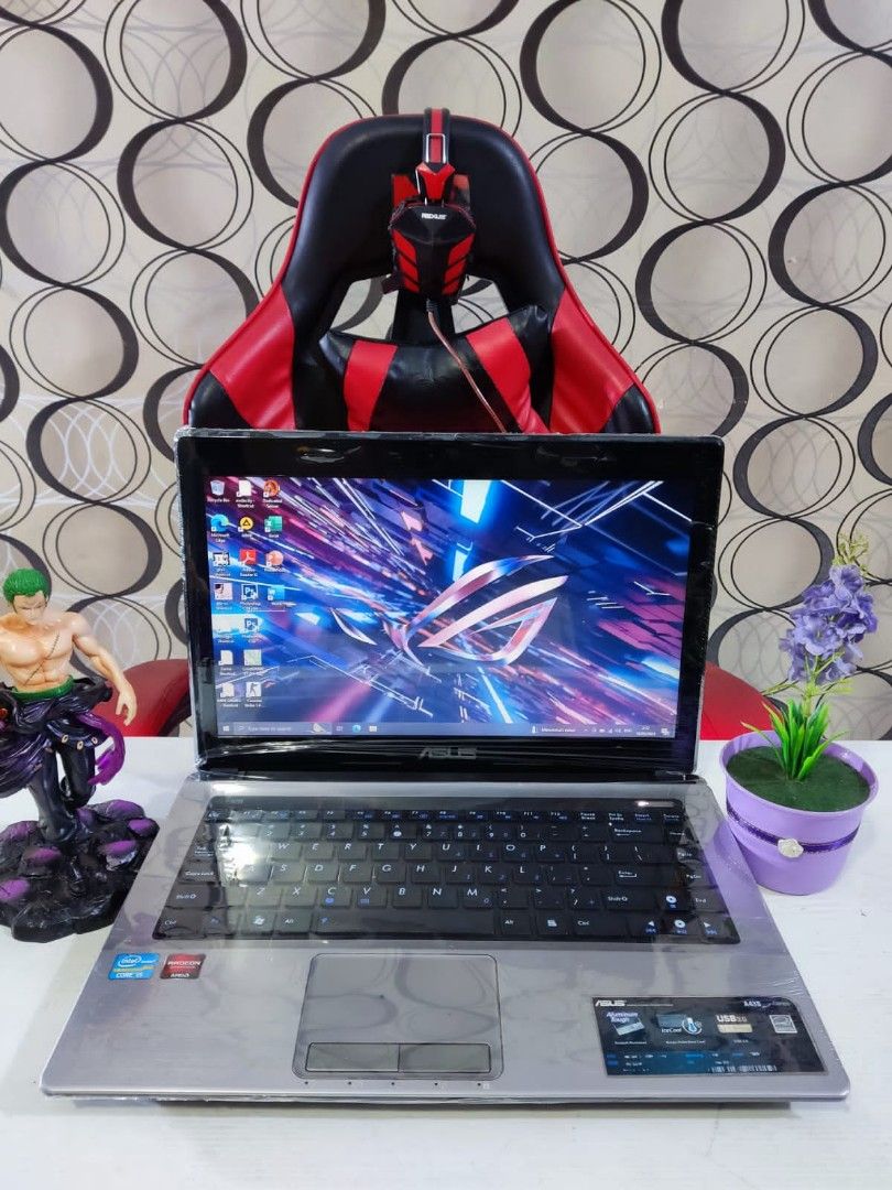 [RAM 8GB/SSD 256GB] Laptop Design Gaming Asus K43SA-ZEN5 Core i5 Sandy ...