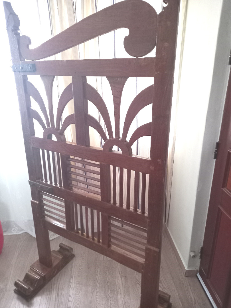 Rare Dutch-Colonial Inspired Wall Divider, Furniture & Home Living ...