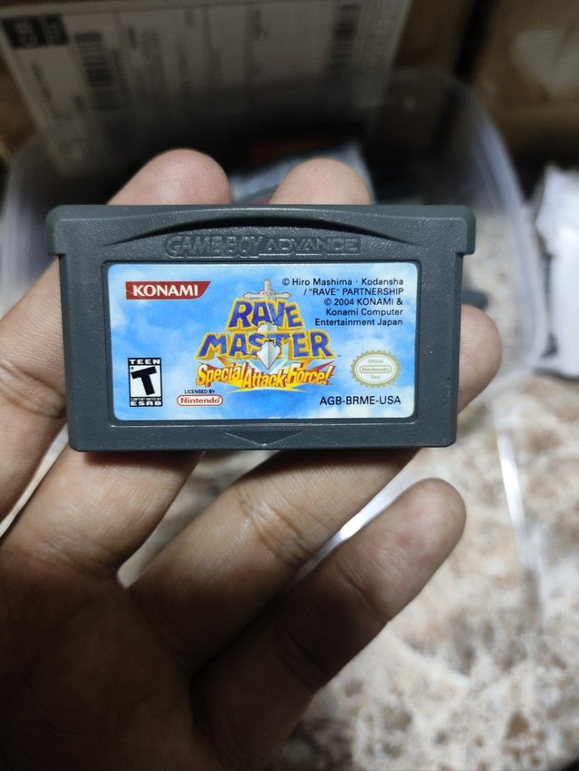 Rave Master Authentic GBA Gameboy Advance Game, Video Gaming, Video ...