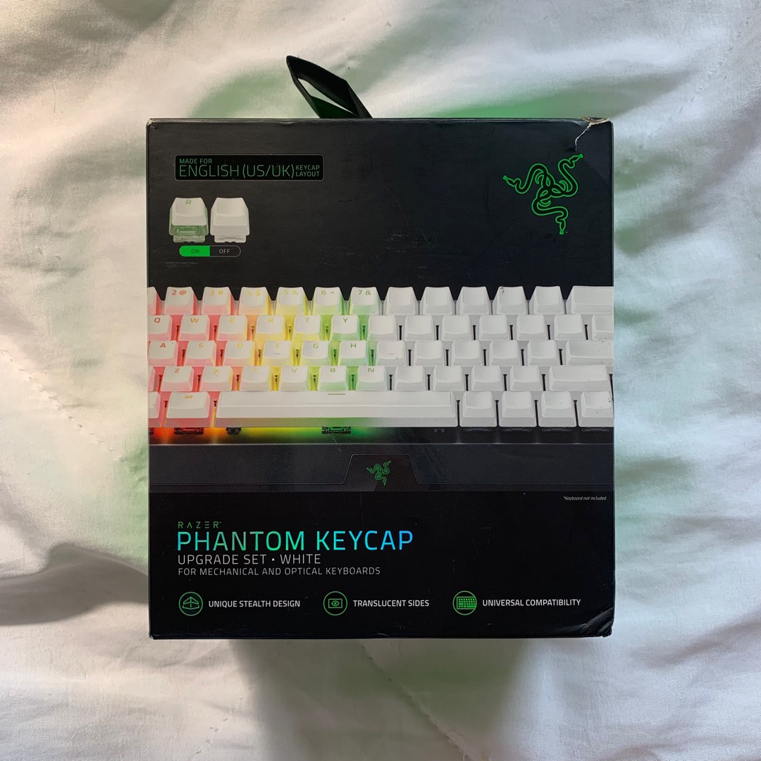 Razer Phantom Keycaps (White), Computers & Tech, Parts & Accessories ...
