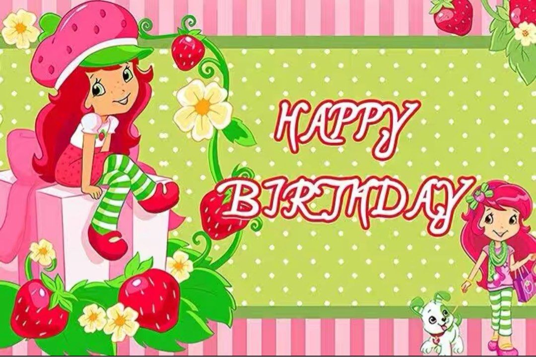 [Ready Stock] Strawberry Shortcake's Berry Bitty Adventures themed ...
