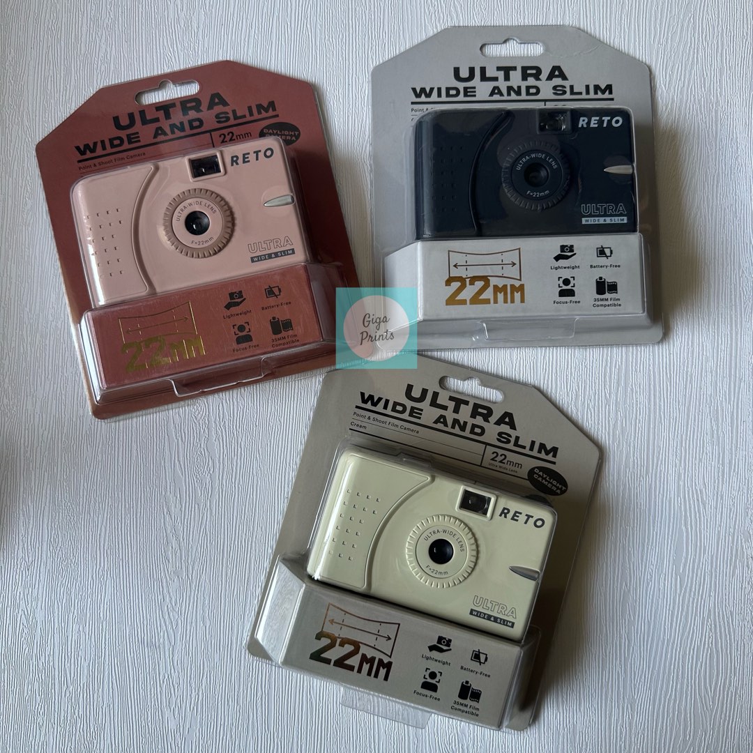 Reto Ultra Wide and Slim Film Camera, Photography, Cameras on Carousell
