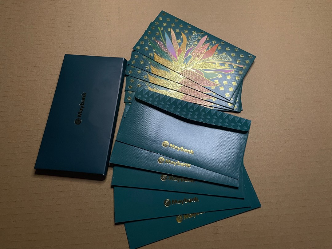 Sampul Raya Maybank VIP 2024 green packet SDR, Hobbies & Toys ...