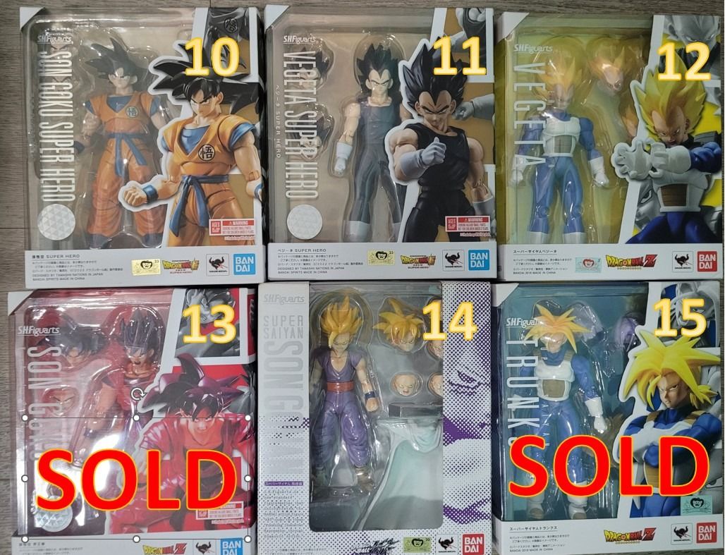 SHF Dragonball, Hobbies & Toys, Toys & Games on Carousell