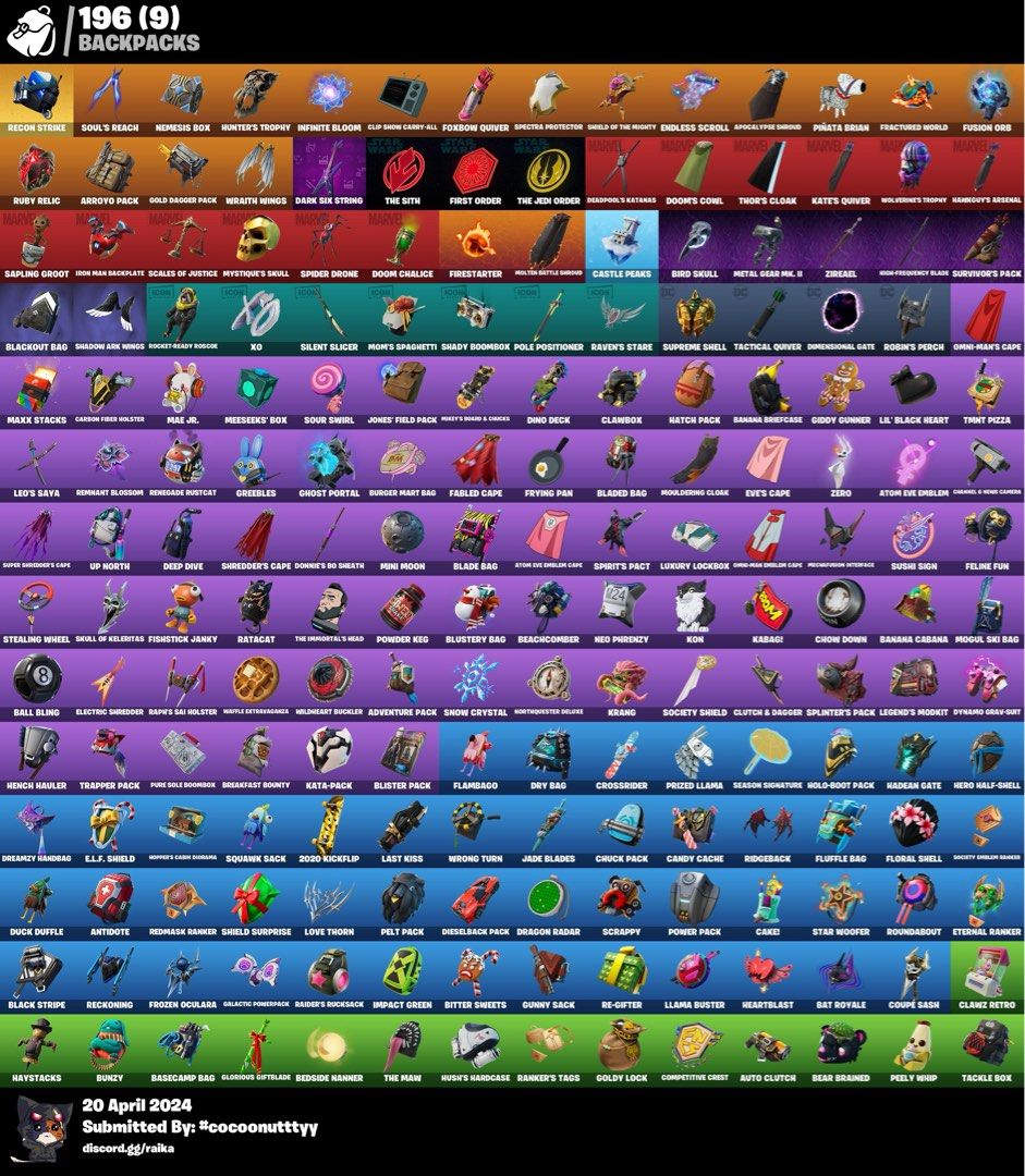 stacked fortnite account, Video Gaming, Video Games, Others on Carousell