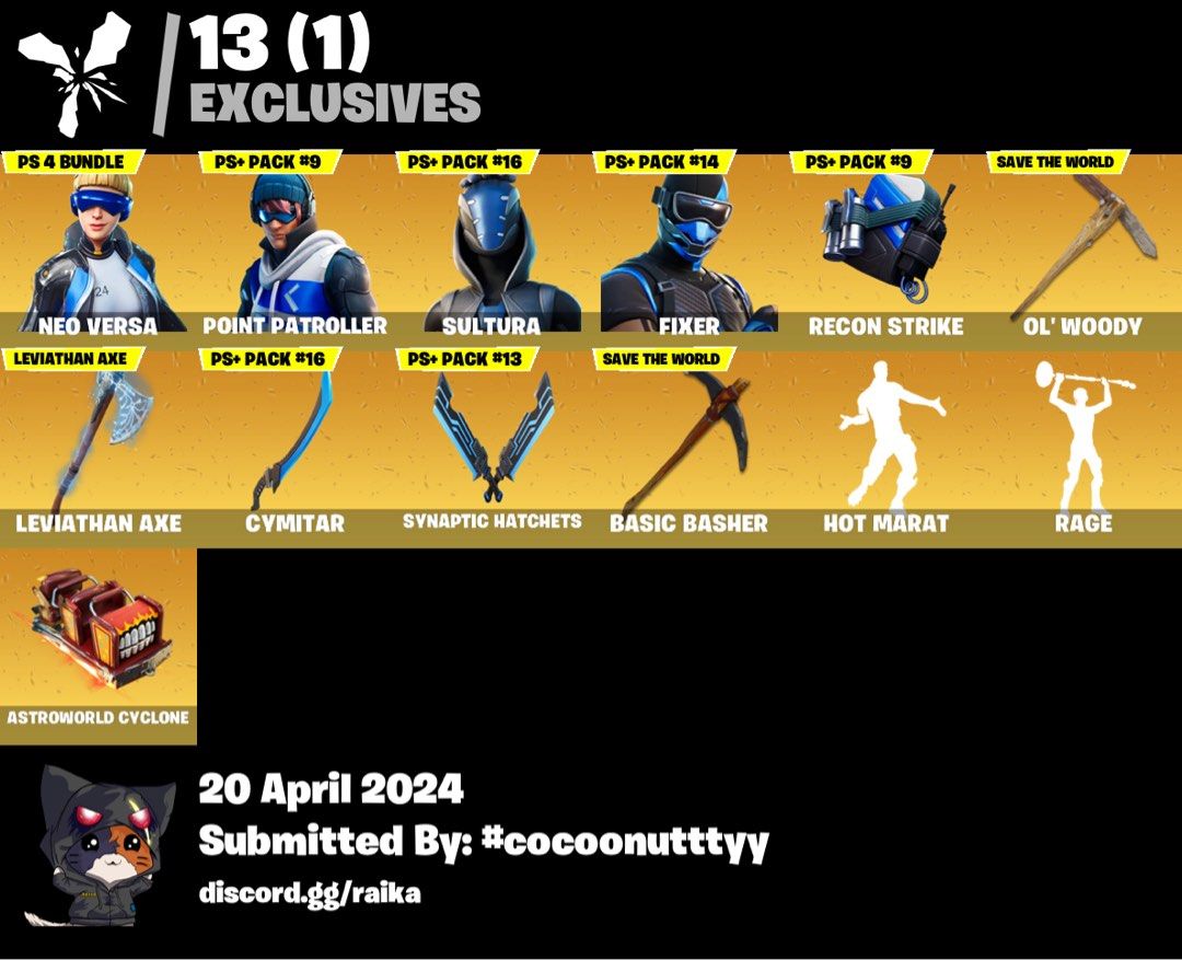 stacked fortnite account, Video Gaming, Video Games, Others on Carousell