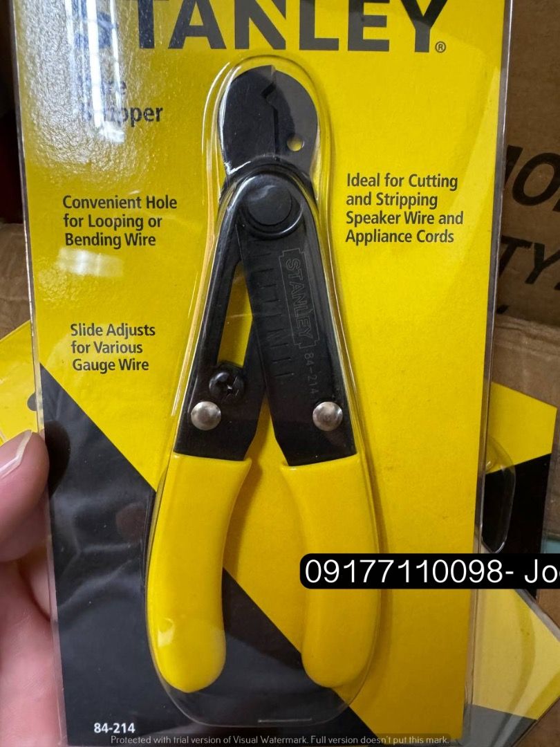 STANLEY WIRE STRIPPER, Commercial & Industrial, Construction Tools ...