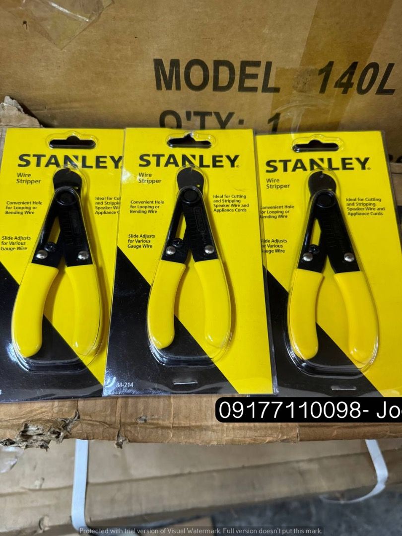 STANLEY WIRE STRIPPER, Commercial & Industrial, Construction Tools ...