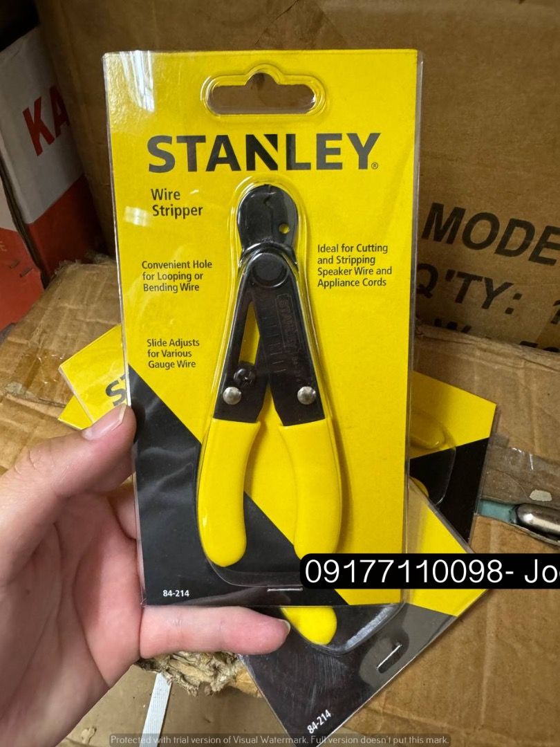 STANLEY WIRE STRIPPER, Commercial & Industrial, Construction Tools ...