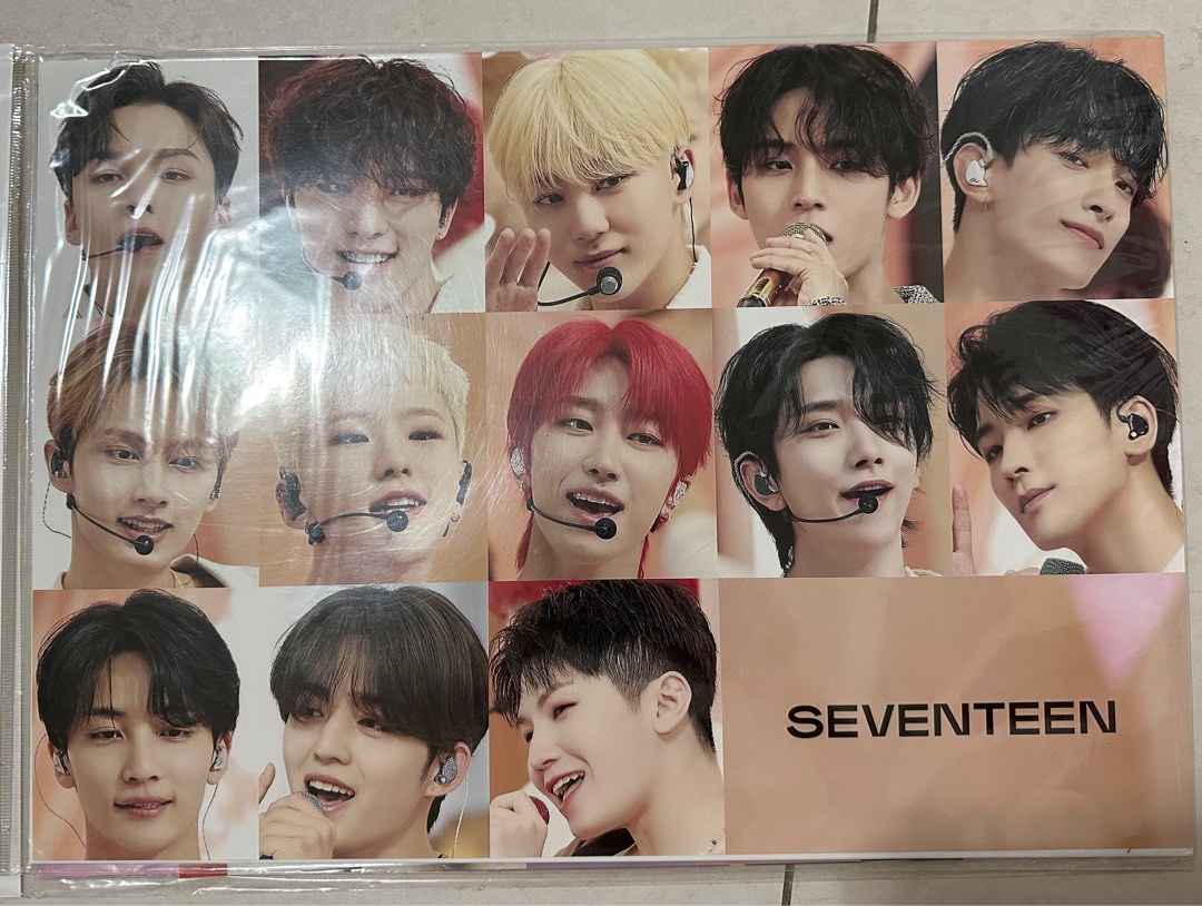 Svt 30*42cm 海報12張+1張貼紙, 書籍、休閒與玩具, 收藏、紀念品, 明星週邊在旋轉拍賣