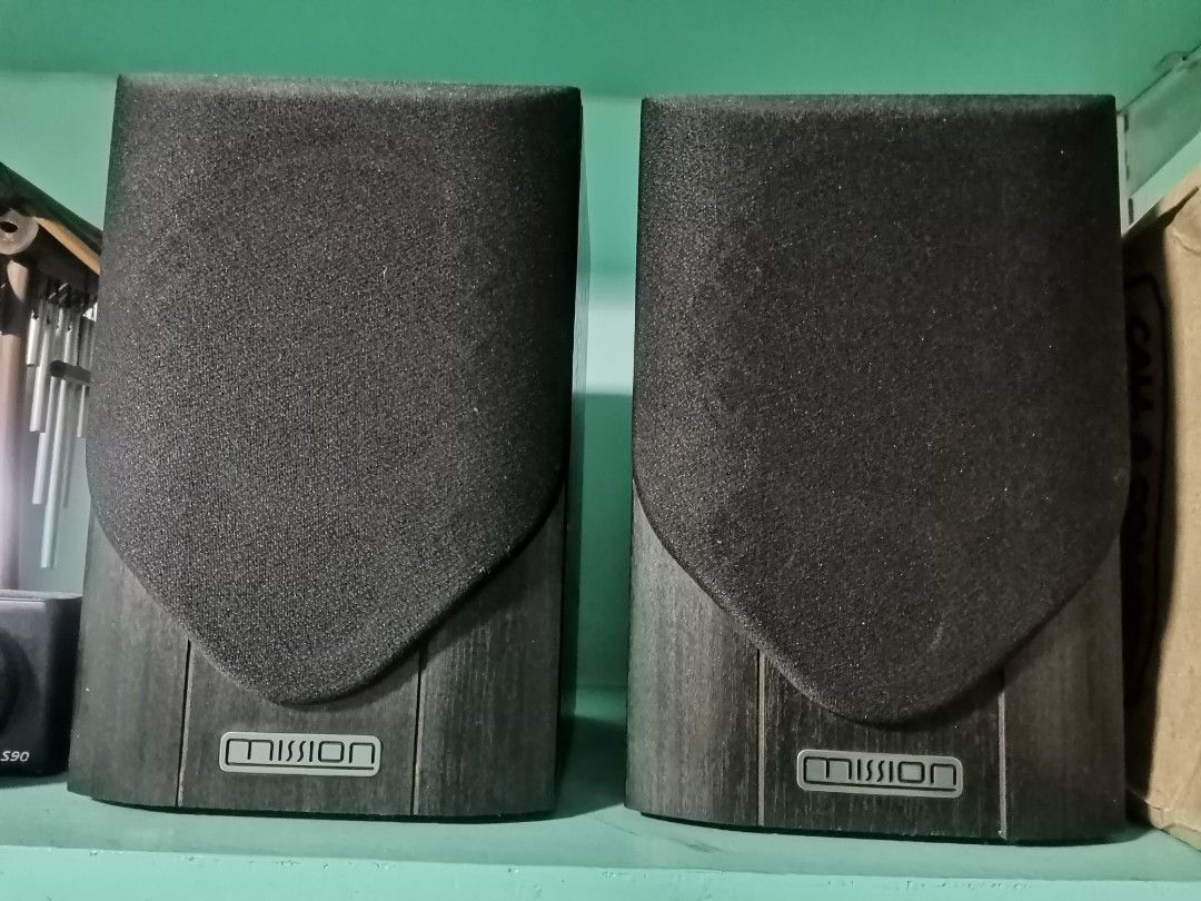 Terrex tube amplifier with mission m30i bookahelf speaker, Audio ...