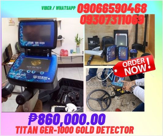 Titan Ger-1000 GER Detect metal and gold detector scanner locator ...