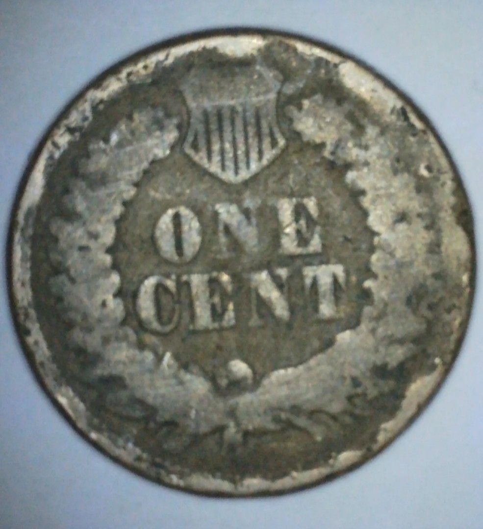 United States error coin 1864 Indian Head one cent, grade G6, Hobbies ...