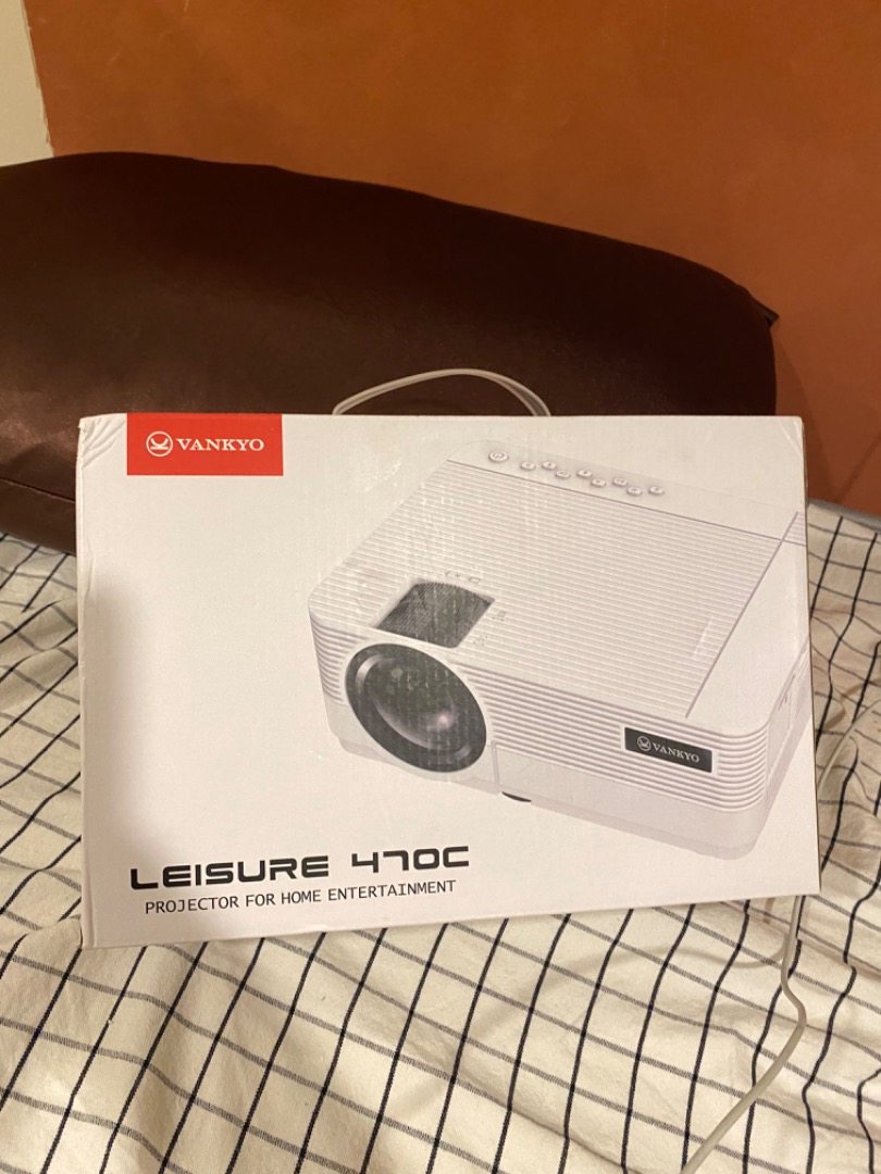 VANKYO 470c projector, TV & Home Appliances, TV & Entertainment ...