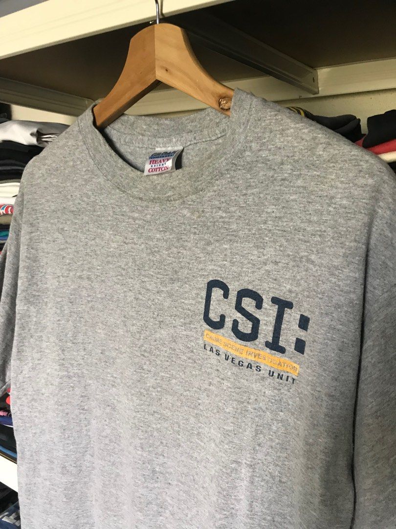 Vintage CSI Tv series, Men's Fashion, Tops & Sets, Tshirts & Polo ...
