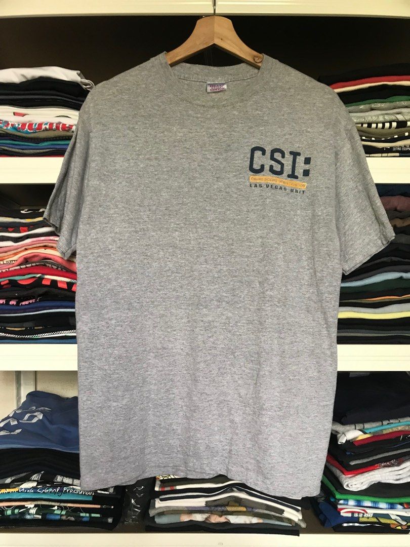 Vintage CSI Tv series, Men's Fashion, Tops & Sets, Tshirts & Polo ...