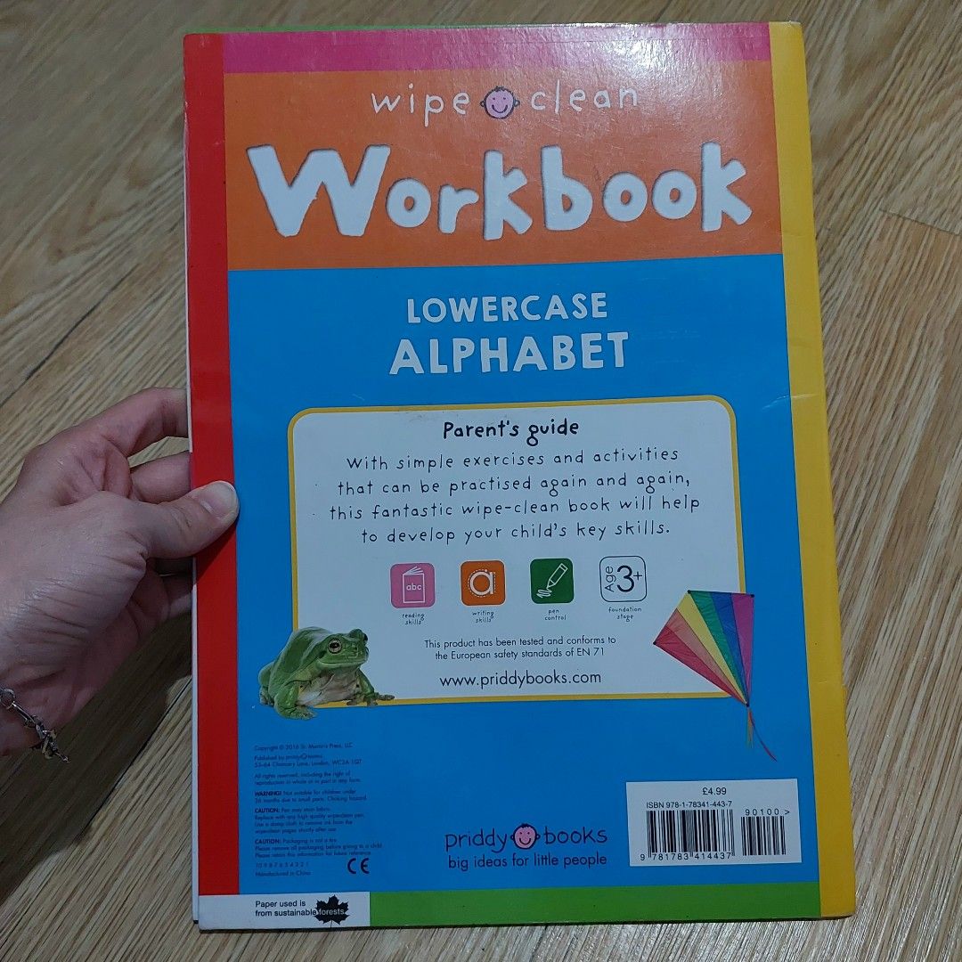 Workbook Lowercase Alphabet abc / Buku latihan tulis reuseable, Buku ...