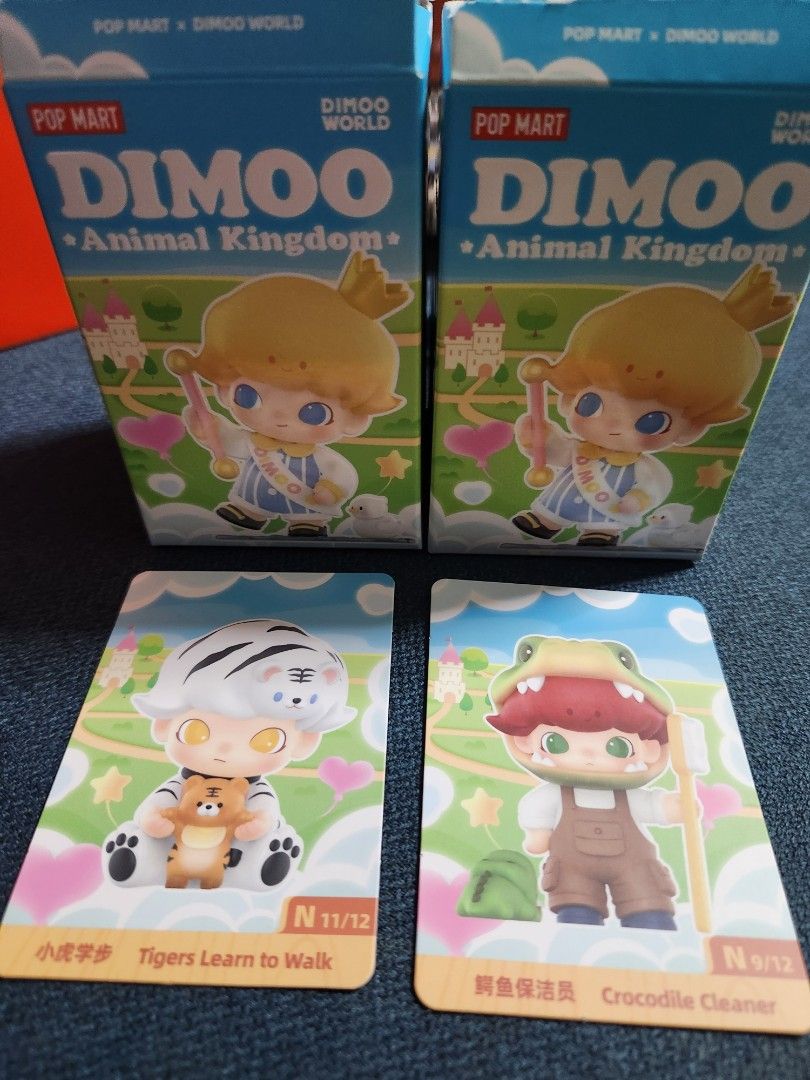 [WTT] POPMART Dimoo Animal Kingdom - Tiger Learns to Walk and Crocodile ...
