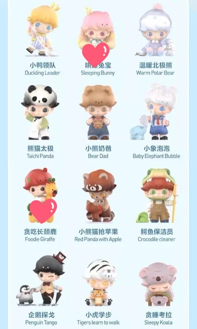 [WTT] POPMART Dimoo Animal Kingdom - Tiger Learns to Walk and Crocodile ...