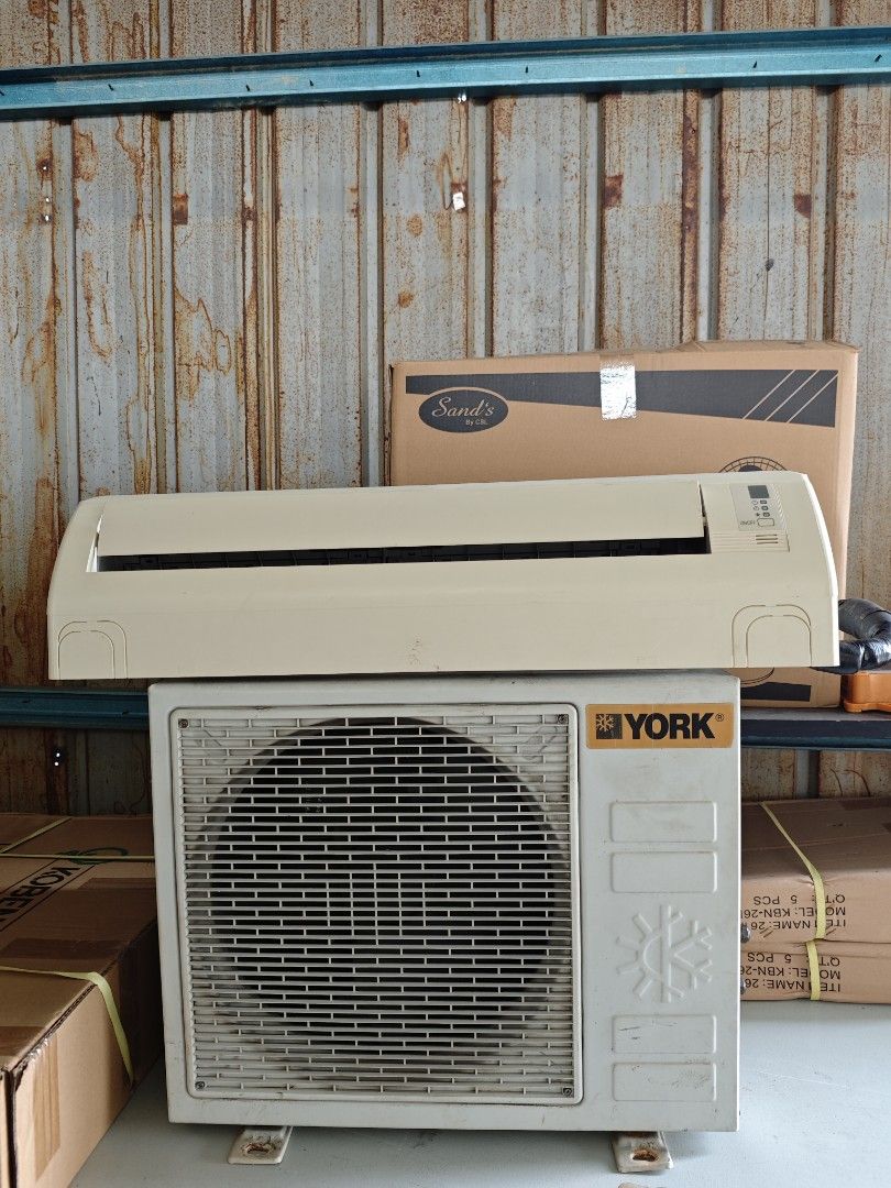 YORK Air Cond 1HP, TV & Home Appliances, Air Conditioners & Heating on ...