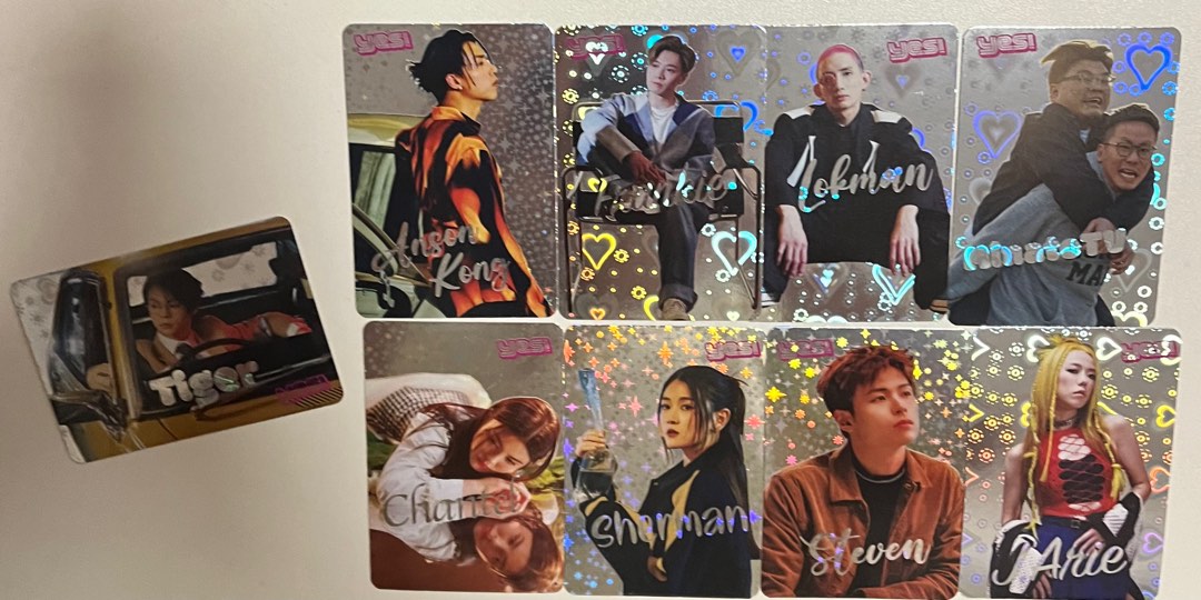 103期YesCard閃卡 全民造星 聲夢傳奇 Mirror AfterClass TVB ViuTV, 興趣及遊戲, 收藏品及紀念品, 明星周邊 - Carousell