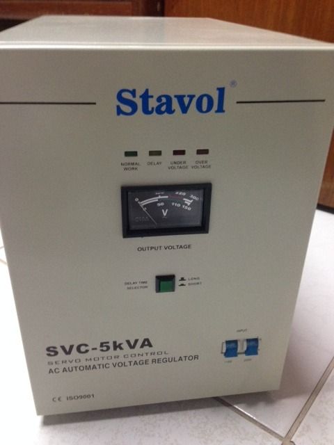 5kva AVR 5000 servo motor high quality watts 5kva Stavol Automatic ...