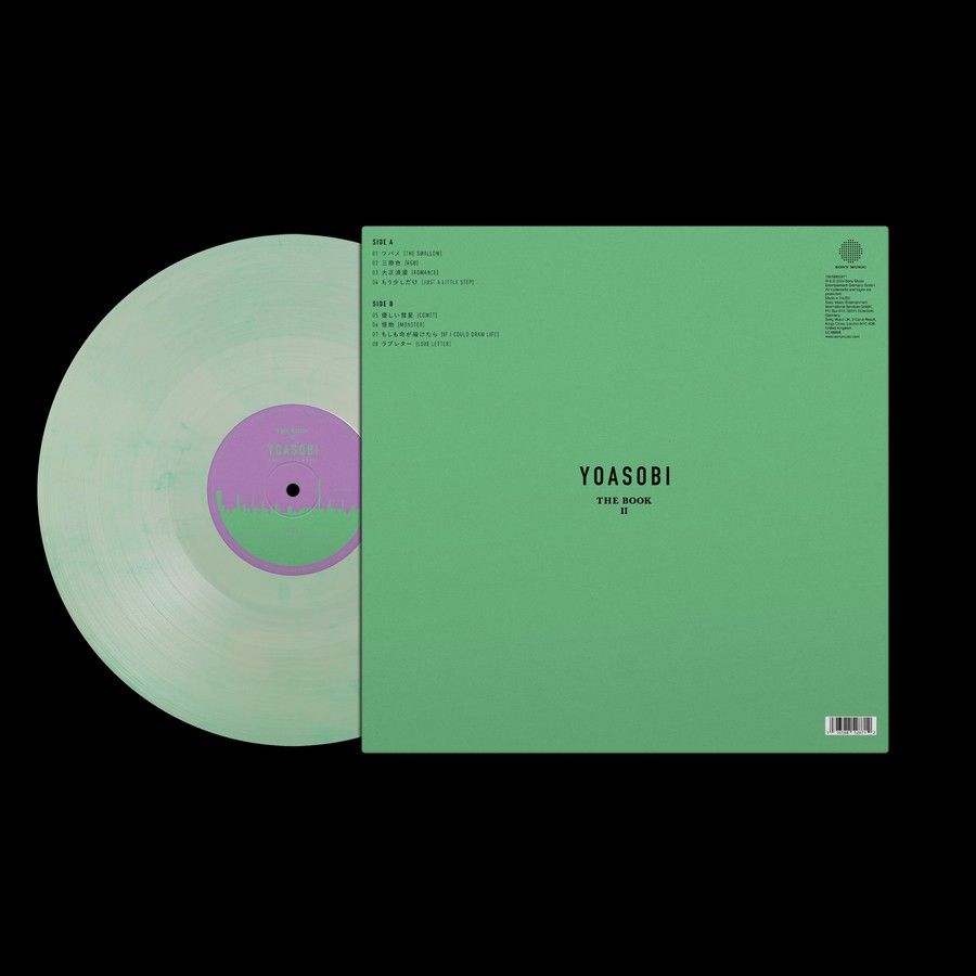 預訂 24年8月 Yoasobi THE BOOK I II III 黑膠 透明膠 vinyl record LP film, 興趣及遊戲 ...