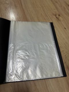 A3 clear plastic folder (50sheets), Hobbies & Toys, Stationery & Craft ...