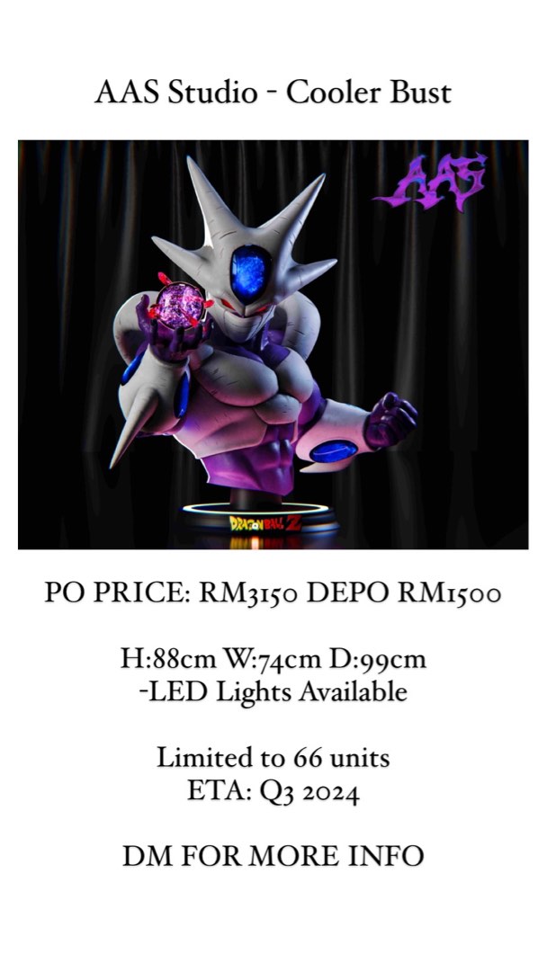 AAS Studio - Cooler Bust, Hobbies & Toys, Toys & Games on Carousell