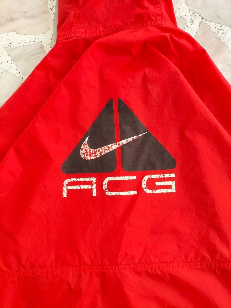 Vintage Acg red biglogo jacket, Men's Fashion, Coats, Jackets and ...