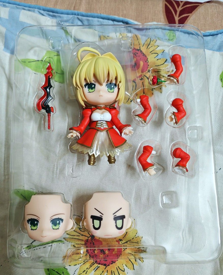 Authentic Nendoroid Saber Extra (Fate/EXTRA), Hobbies & Toys, Toys ...